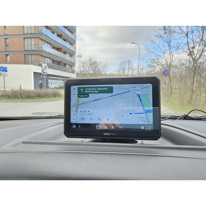 Monitor Vantrue Pilot 1 z Android Auto i CarPlay