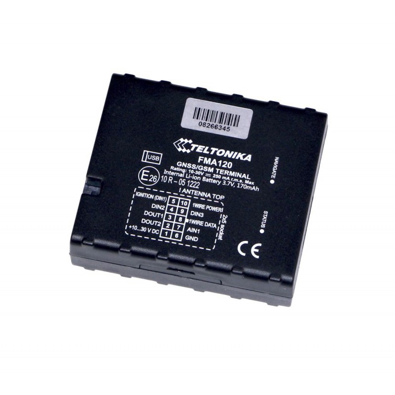 Lokalizator GPS (GNSS) / GSM Teltonika FMA120 do monitoringu pojazdow