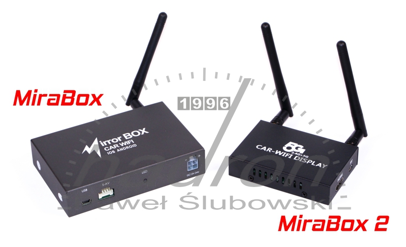 Moduł MirrorLink Driveen MiraBox 2 WiFi / HDMI / AV Moduł MirrorLink Driveen MiraBox 2 WiFi / HDMI / AV